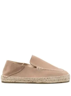 Manebí Suede Flat Espadrilles - Neutrals