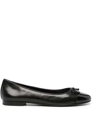 Tory Burch Cap-toe Ballet Flats - Black