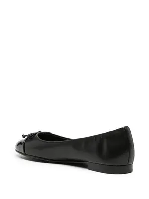 Tory Burch Cap-toe Ballet Flats - Black