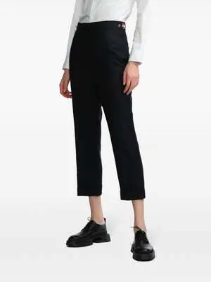 Thom Browne Super 120's Wool Twill Slim-fit Trousers - Blue