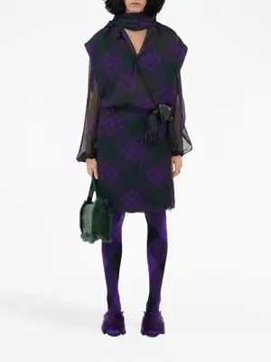Burberry Check-pattern Kilt