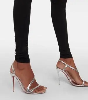 LAQUAN SMITH Low-rise Leggings