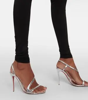 LAQUAN SMITH Low-rise Leggings
