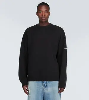 Balenciaga Oversized Wool-blend Sweater