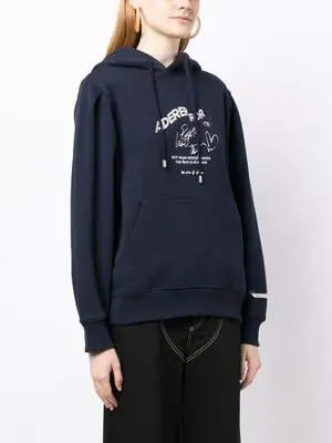 ADER ERROR Logo-embroidered Cotton Hoodie