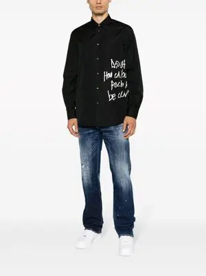 Dsquared2 Mid-rise Straight-leg Jeans