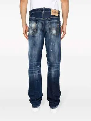 Dsquared2 Mid-rise Straight-leg Jeans