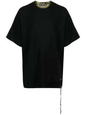 MASTERMIND WORLD Panelled Wool T-shirt