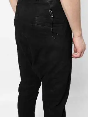 Boris Bidjan Saberi Faded Slim-cut Jeans - Black