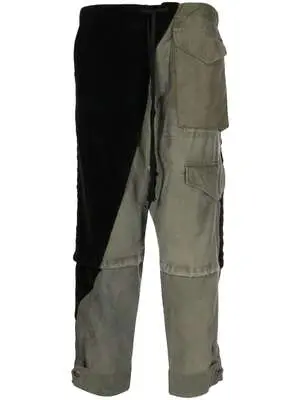 GREG LAUREN Army Jacket Tux Panelled Trousers