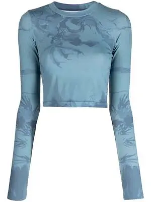 FENG CHEN WANG Abstract Pattern Top