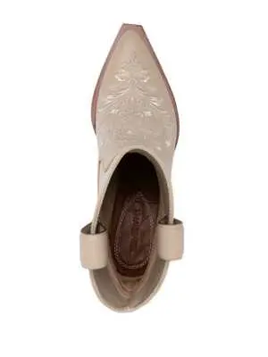 Zimmermann Duncan 45mm Leather Ankle Boots