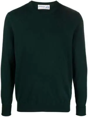 BALLANTYNE Crew-neck Cashmere Jumper - Green