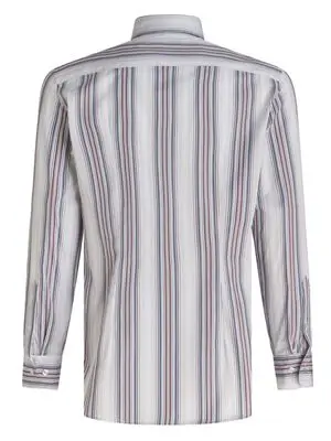 Etro Stripe-pattern Cotton Shirt - White