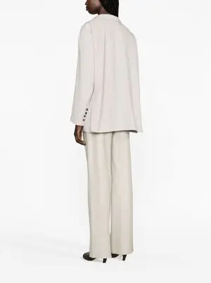 THE FRANKIE SHOP Bea Oversized Blazer - Grey