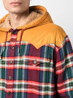 Dsquared2 Check-pattern Hooded Jacket