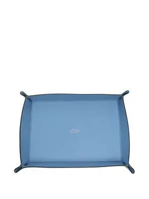 Smythson Large Rectangular Leather Tray