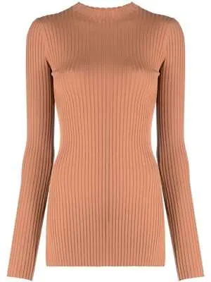 Nanushka Bardia Ribbed Knitted Top