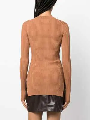 Nanushka Bardia Ribbed Knitted Top