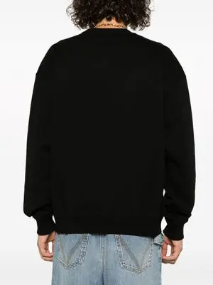 Versace Cotton Sweatshirt With Graphic Print