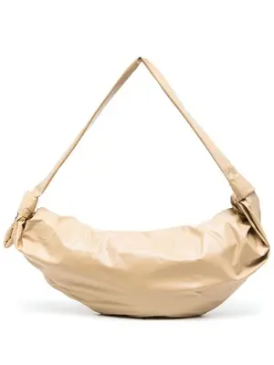 LEMAIRE Large Soft Croissant Shoulder Bag - Neutrals