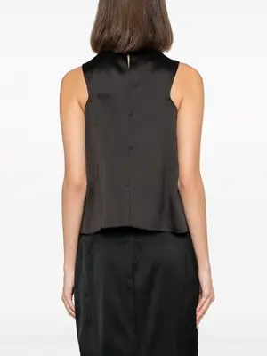 GEMY MAALOUF Floral-appliqué Blouse