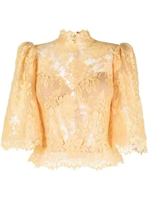 Gemy Maalouf Zip Up Blouses