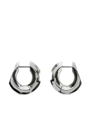 Burberry Two-tone Hoop Earrings