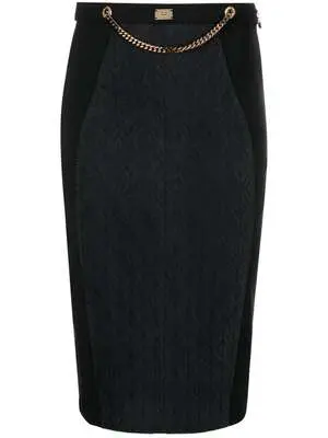 Elisabetta Franchi Straight Hem Pants For Women