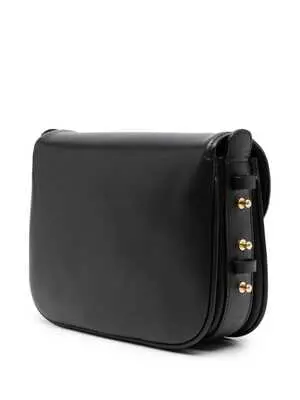 Soeur Mini Bellissima Leather Crossbody Bag - Black