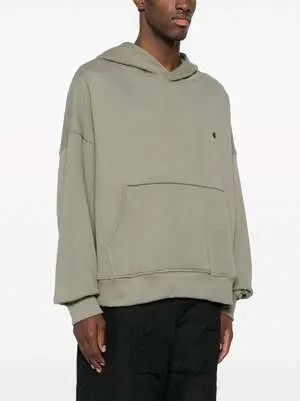 A PAPER KID Embroidered Cotton Hoodie