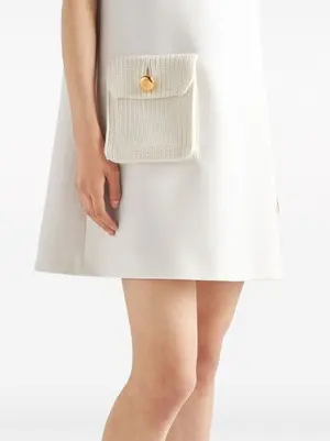 Prada Natté Mini Dress