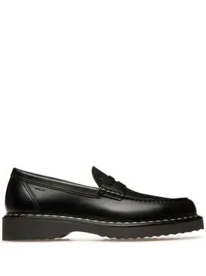 Bally Necko Leather Penny Loafers