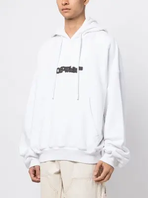 Off-White Logo-print Drawstring Hoodie