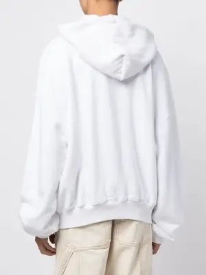 Off-White Logo-print Drawstring Hoodie