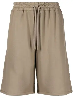 Off-White Diag Cotton Track Shorts