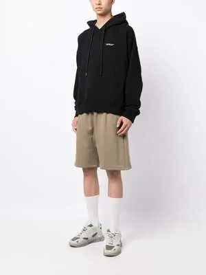 Off-White Diag Cotton Track Shorts