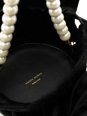 Magda Butrym Flower Bag With Pearl Handle