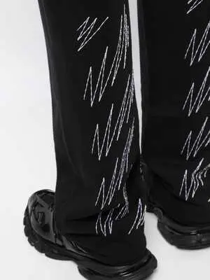 Off-White Stitch Diag Cotton Track Pants