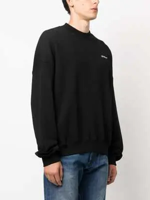 Off-White Scratch Arrow-print Cotton Sweatshirt