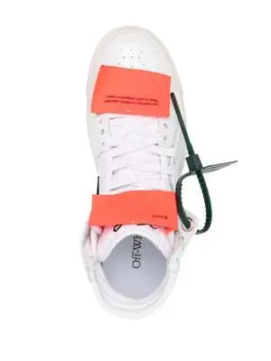 Off-White 3.0 Off Court Leather Sneakers