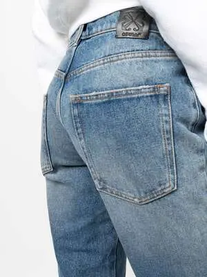 Off-White Low-rise Flared Jeans