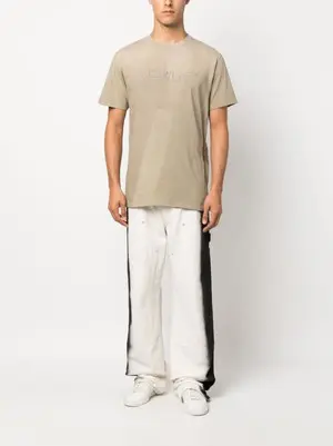 Off-White Logo-patch Cotton T-shirt