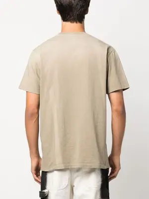 Off-White Logo-patch Cotton T-shirt