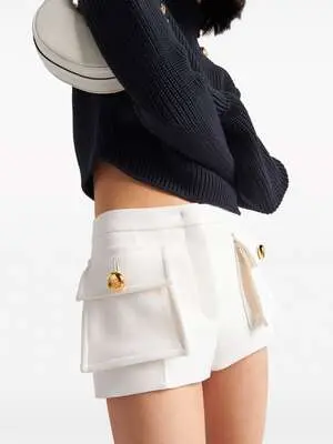 Prada Natté Tailored Shorts