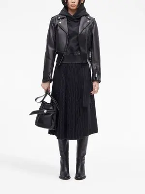 3.1 Phillip Lim Belted Leather Biker Jacket