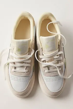 REEBOK Club C Revenge Suede Sneakers - Lime