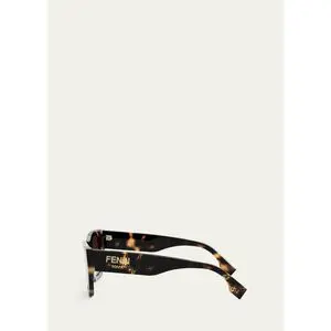 Fendi Roma Rectangle Sunglasses