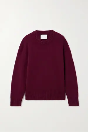 LISA YANG Renske Cashmere Sweater Red
