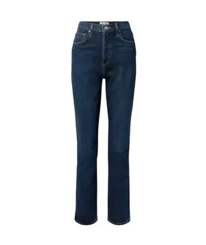 AGOLDE Net Sustain Freya High-rise Slim-leg Jeans - Blue
